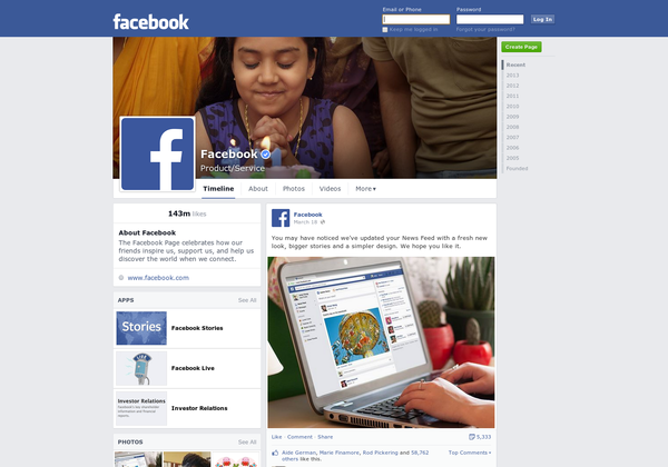 New Facebook Layout: Cheat Sheet
