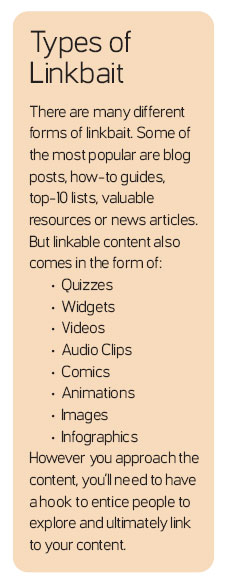 The Anatomy of Linkbait